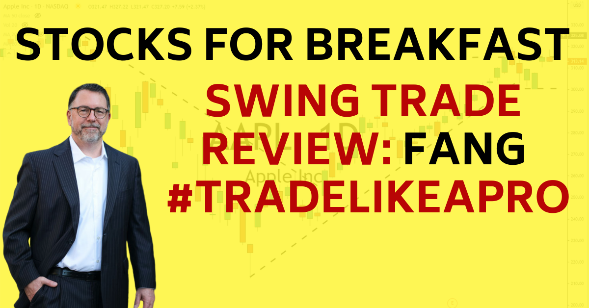 Stocks for Breakfast | Swing Trade Review-FANG